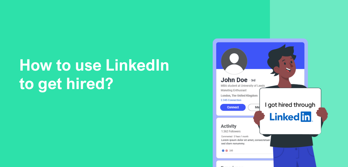 How to Use LinkedIn to get hired in 2026